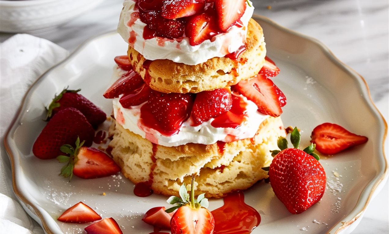 Shortcake aux fraises Recette | Dr. Oetker