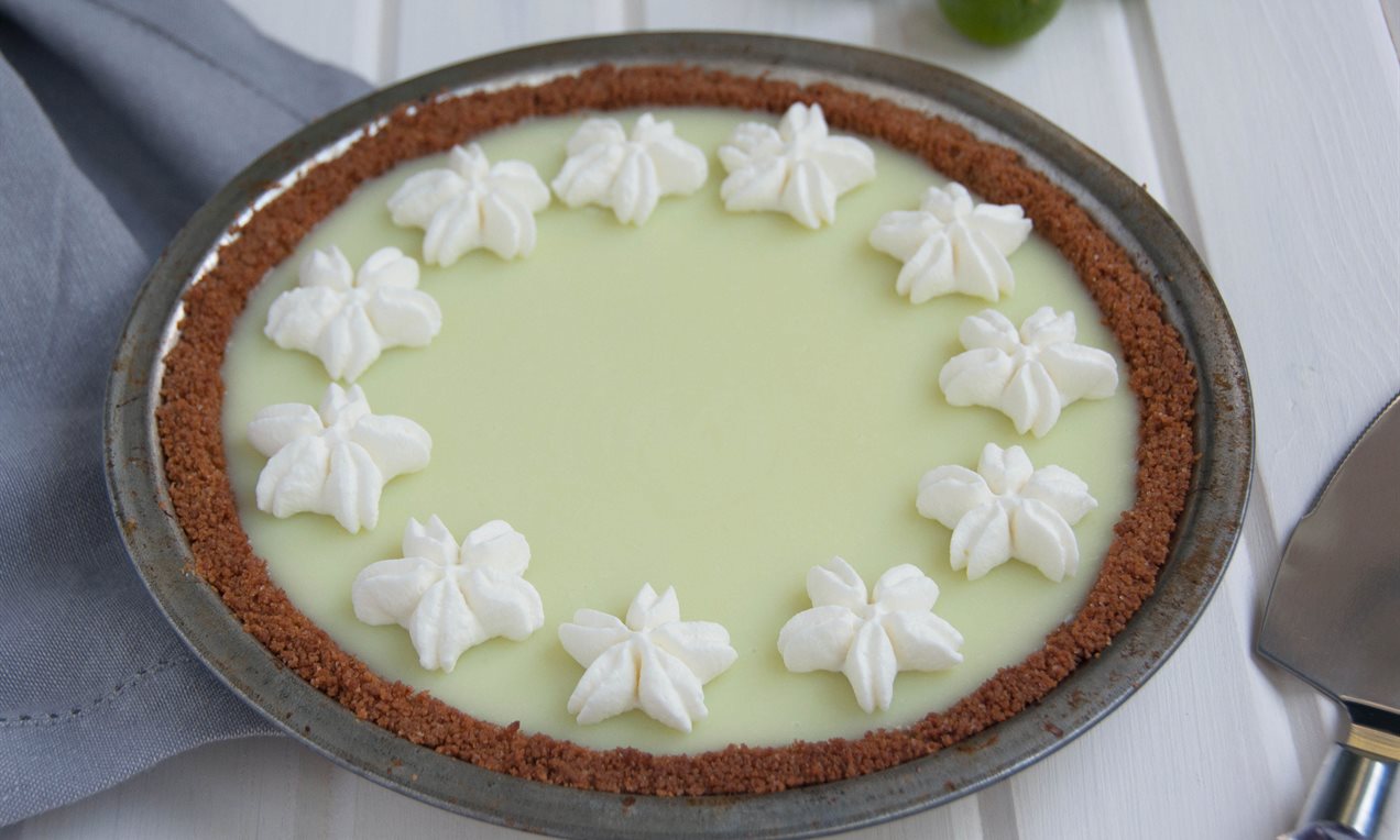 Tarte à la lime du sud Recette | Dr. Oetker
