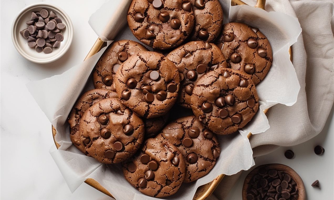 Biscuits double chocolat Recette | Dr. Oetker