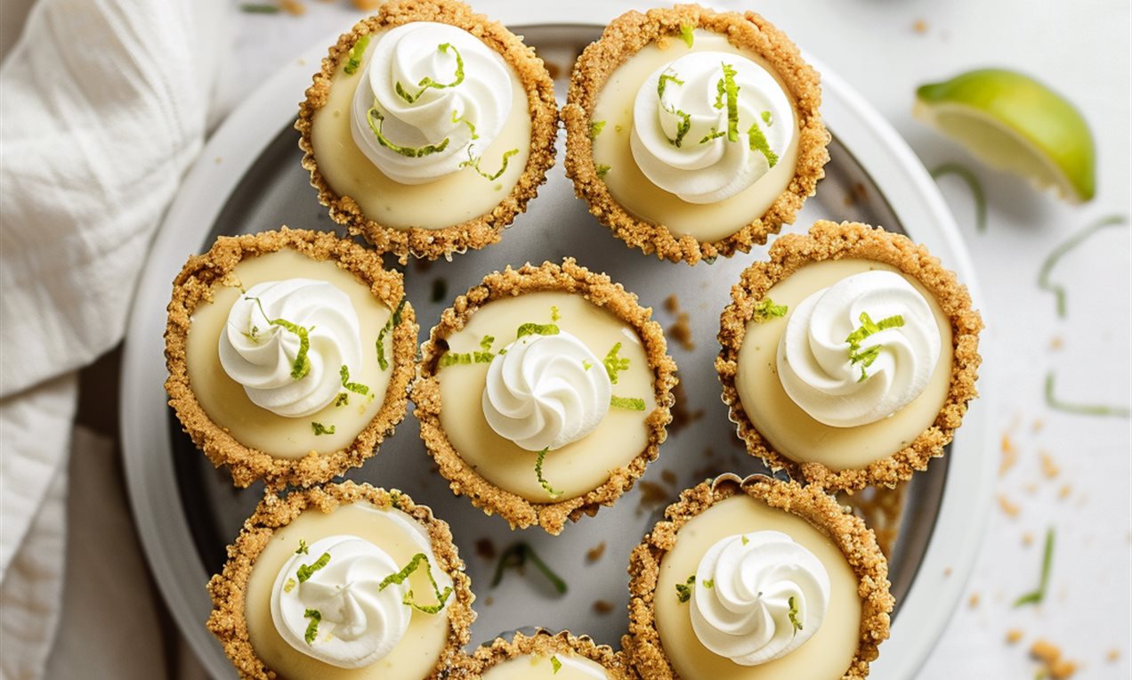 Mini Key Lime Pies Recipe | Dr. Oetker